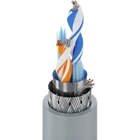 Belden 8132 0601000 28/2 Data Cable O/A Foil+Braid, PVC Jacket, CL2 ...