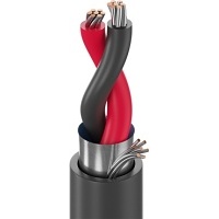 Belden 8451 0081000 1-Pair Audio Cable PVC, Enhanced Category, 305m, Gray