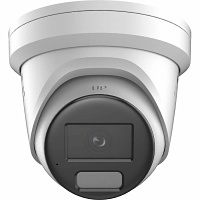Hikvision DS-2CD3346G2-ISU/SL Ultra Series, 4MP AcuSense IP Turret Eyeball Camera with Strobe ...