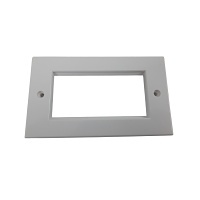 ADI PRO ADI/ACC-C5-6-2XFP-WHT-1 Faceplate Double Module, 1-Pack