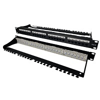 ADI PRO ADI/ACC-WC-PP-C6-24-1U-1 CAT6 24-Port Insert Patch Panel