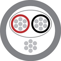 Quality Connectivity OSP1/1 Data Cable, 1 Pair, LSZH Jacket, ECA, 100m ...