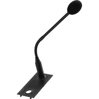 AXIS 02789-001 Gooseneck Microphone for the AXIS C6110 Network Paging ...