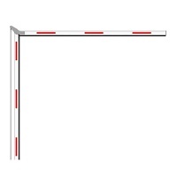 Hikvision DS-TMG520-H(3m octagonal) Barrier Gates with Straight Boom ...