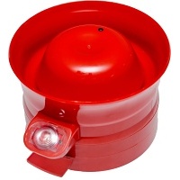 Apollo SA5500-351APO Intelligent Open-Area Sounder VID, Red Body (Red ...