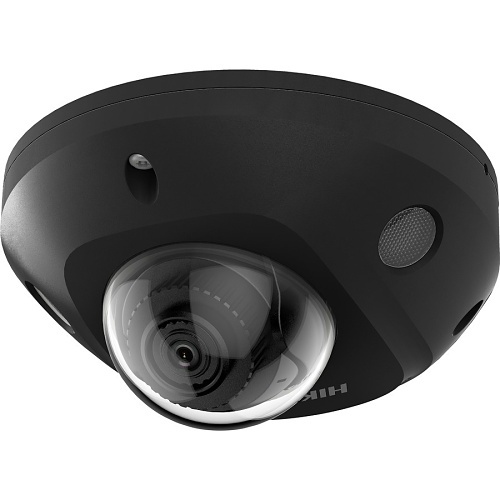 Hikvision DS-2CD2566G2-IS(2.8MM)(C)(BLACK) Pro Series 6MP AcuSense Built-in Mic Fixed Mini Dome ...